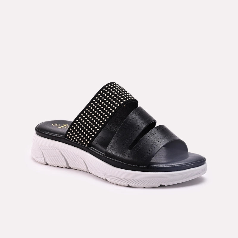 Casual Slipper Black 0413518 – 1st Step Shoes & Bags