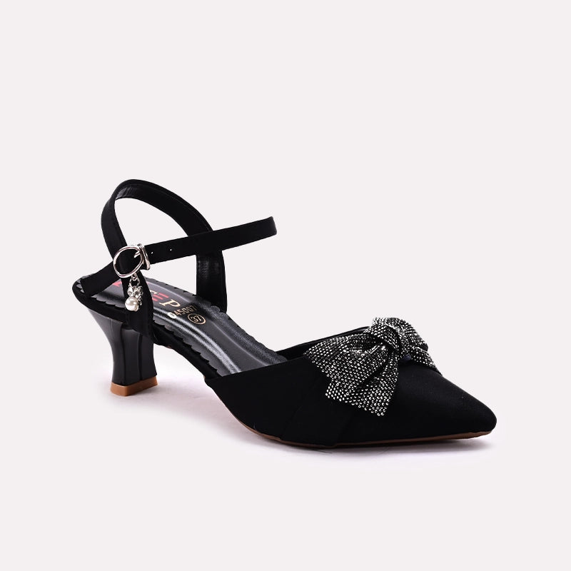 Fancy Court Shoes Black 0450075 – 1st Step Shoes & Bags
